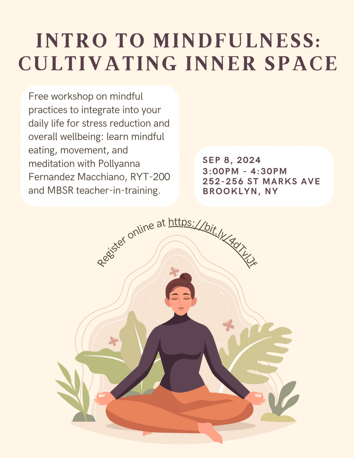 Intro to Mindfulness workshop – Prospect Heights Community Farm